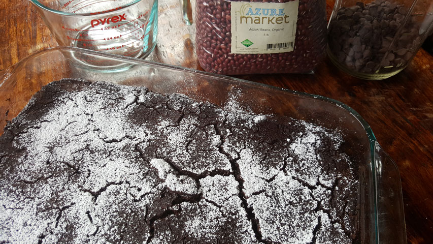 Easy, Guilt-Free Adzuki Double Chocolate Brownies - Azure Standard