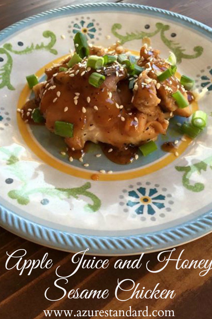 RECIPE: Apple and Honey Sesame Chicken - Azure Standard