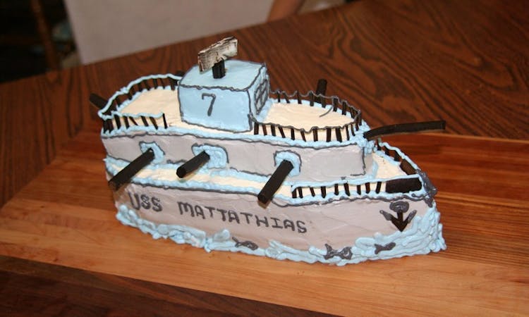How to Make and Decorate a Birthday Battleship Cake - Azure Standard