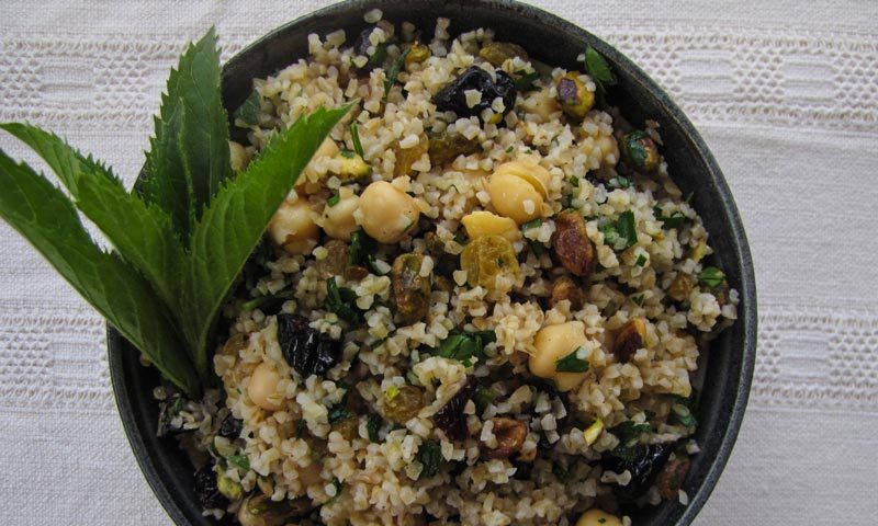 RECIPE: Bulgur Salad with Chickpeas and Cherries - Azure Standard