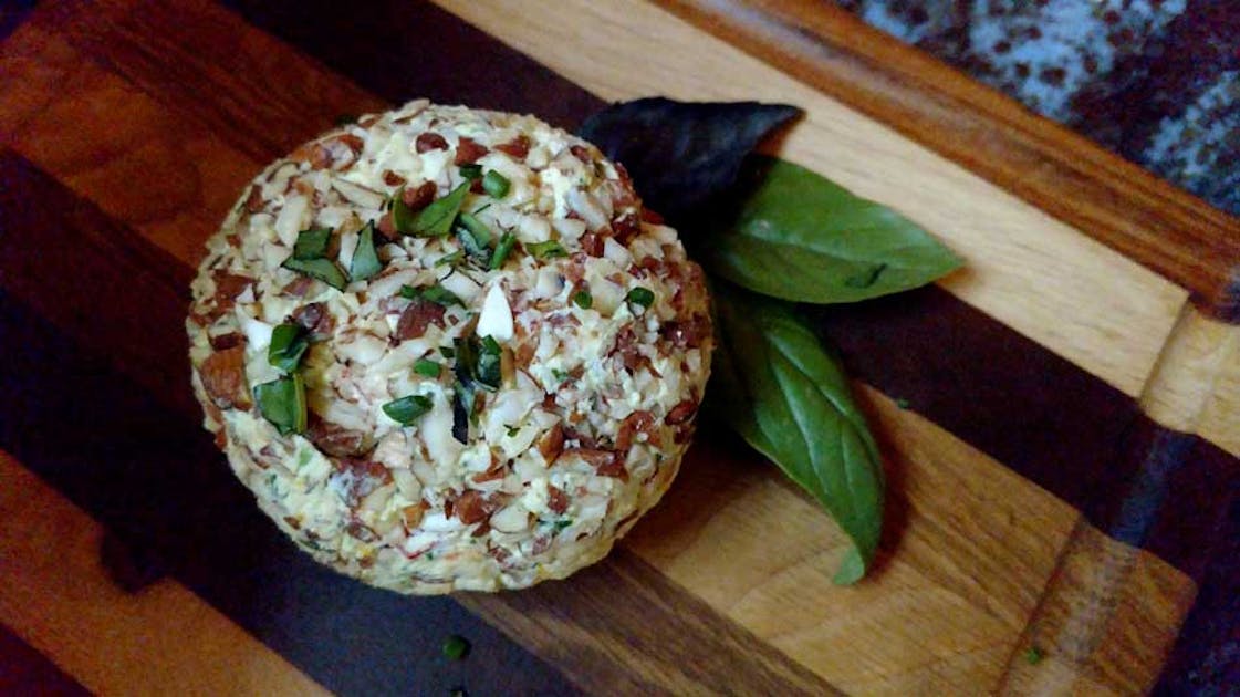 Festive Cheese Ball with Fresh Turmeric - Azure Standard
