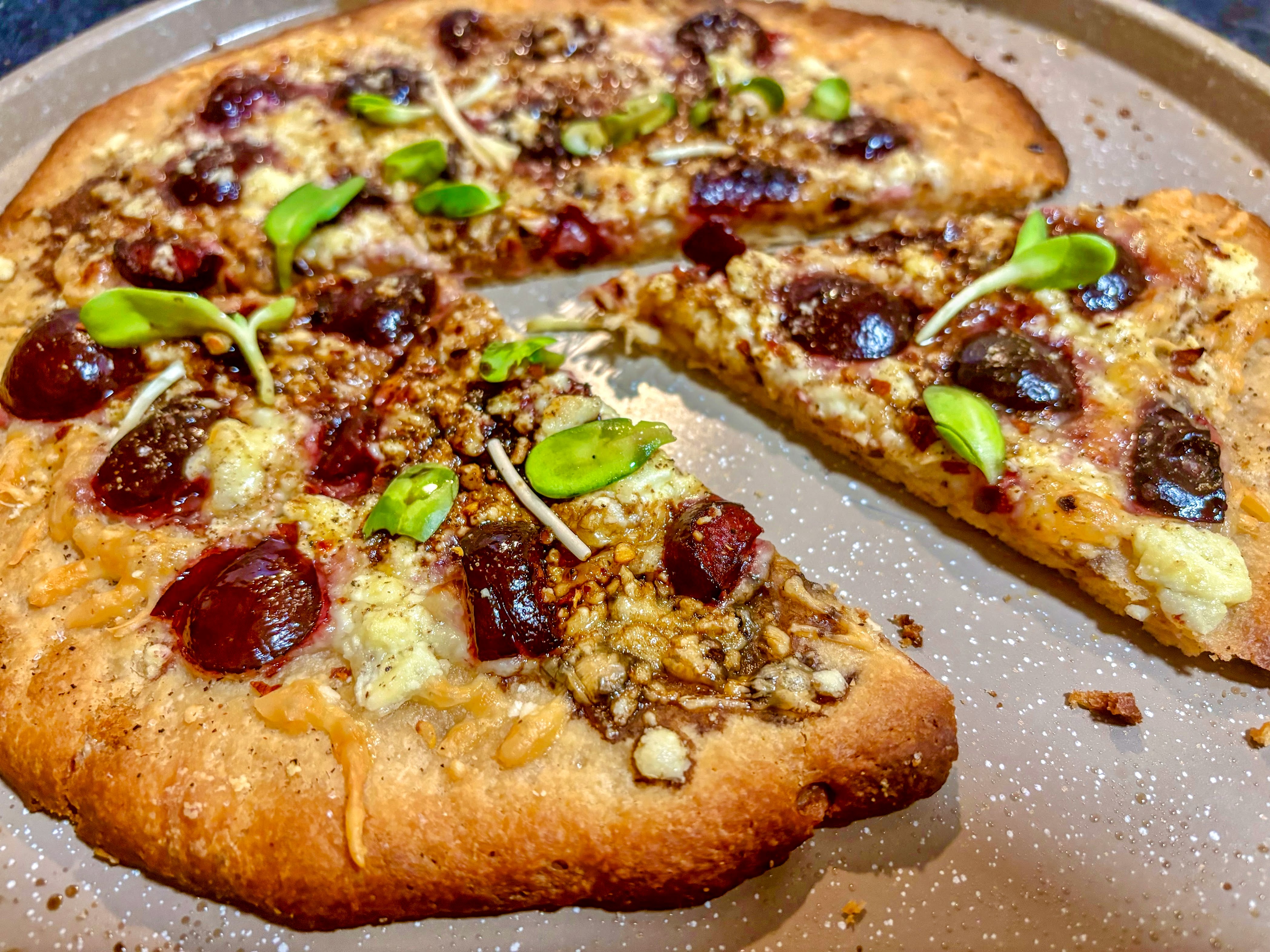 Summer Cherry Feta Pizza - Azure Standard
