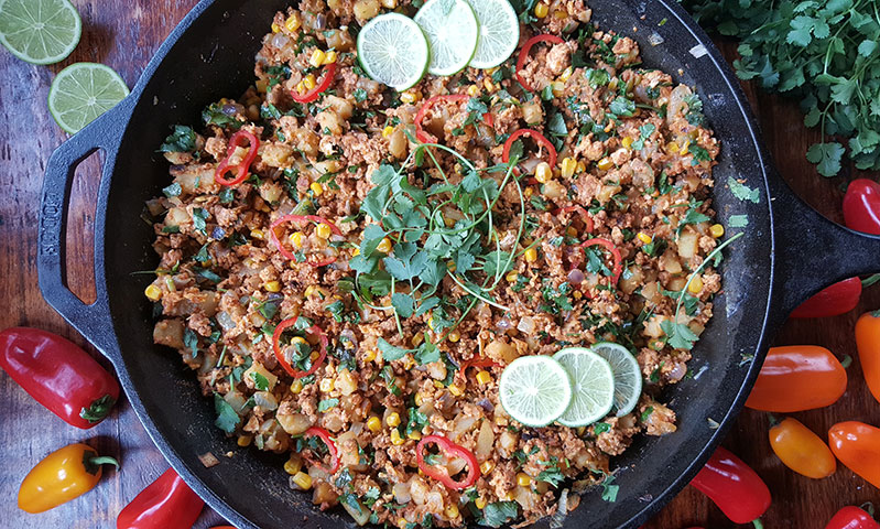 How to Make a Mexican Potato Dinner Hash with Chorizo - Azure Standard