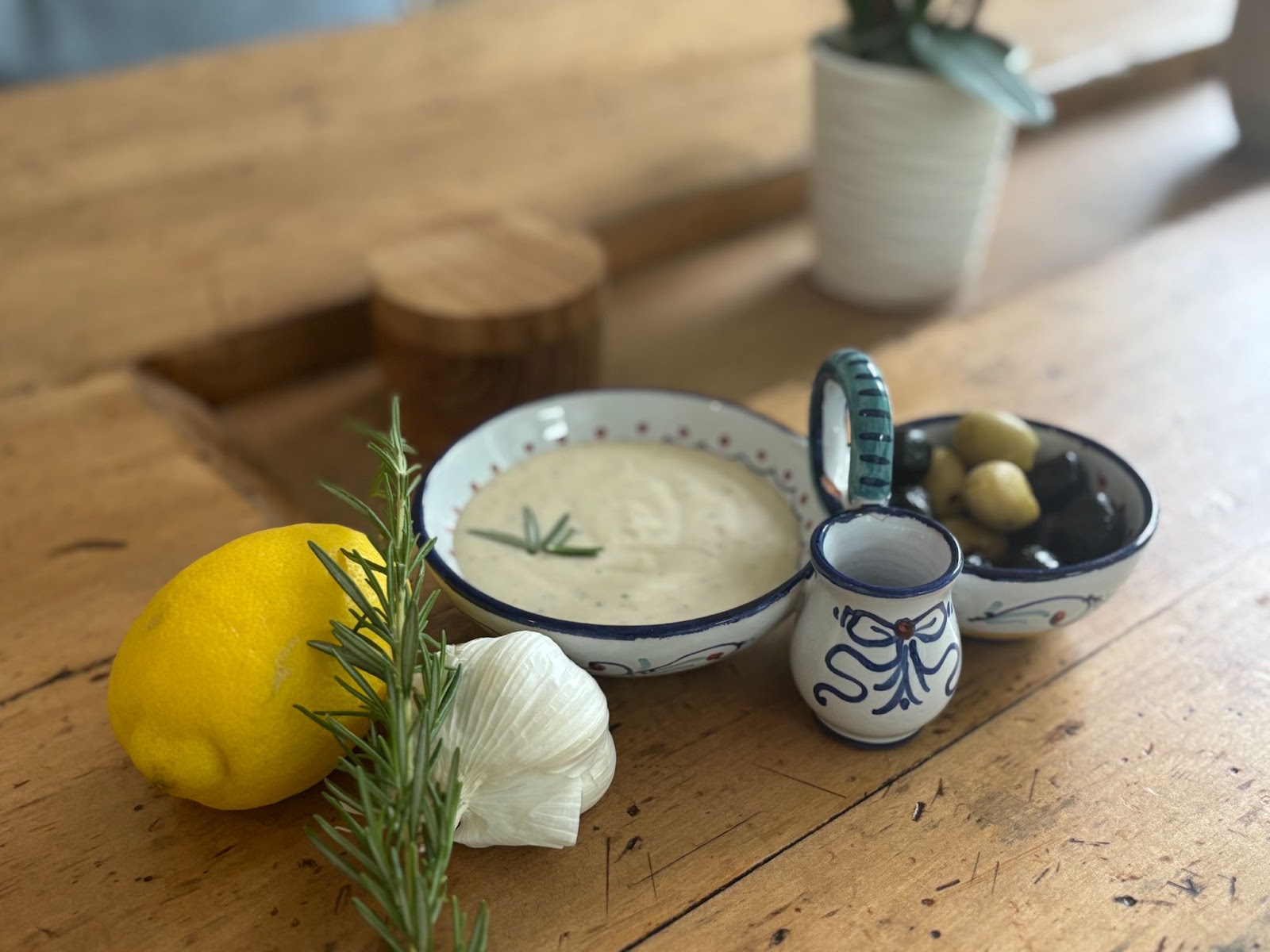 Creamy White Bean + Garlic Dip - Azure Standard