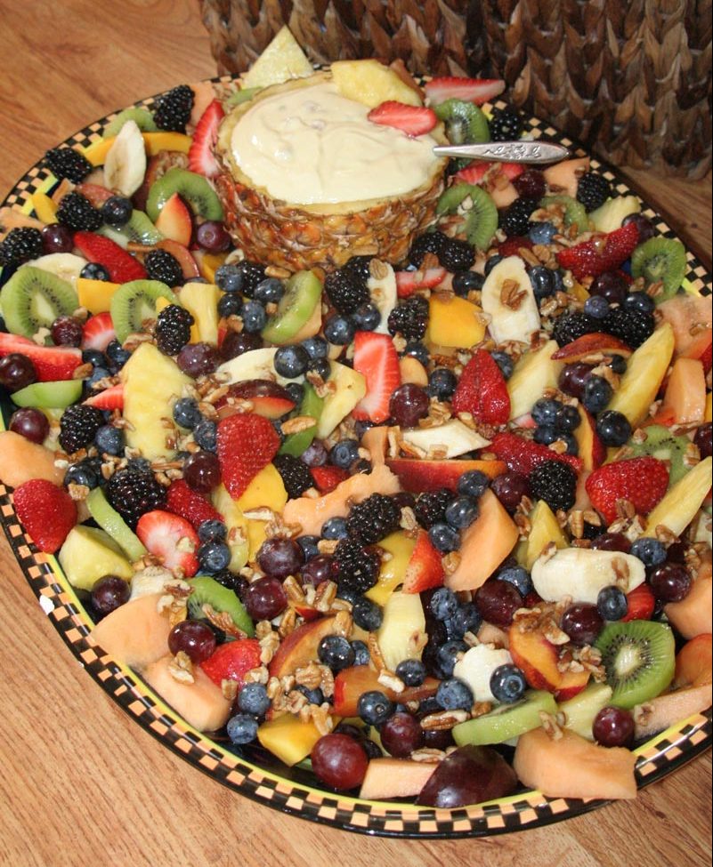 Make a Deliciously Colorful Fruit Salad Platter - Azure Standard