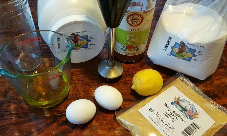 Make Homemade Mayonnaise with Coconut Oil - Azure Standard