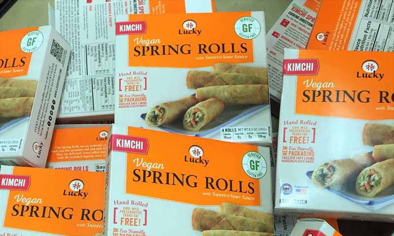 Enjoy Gluten-Free Spring Rolls Now with Kimchi - Azure Standard