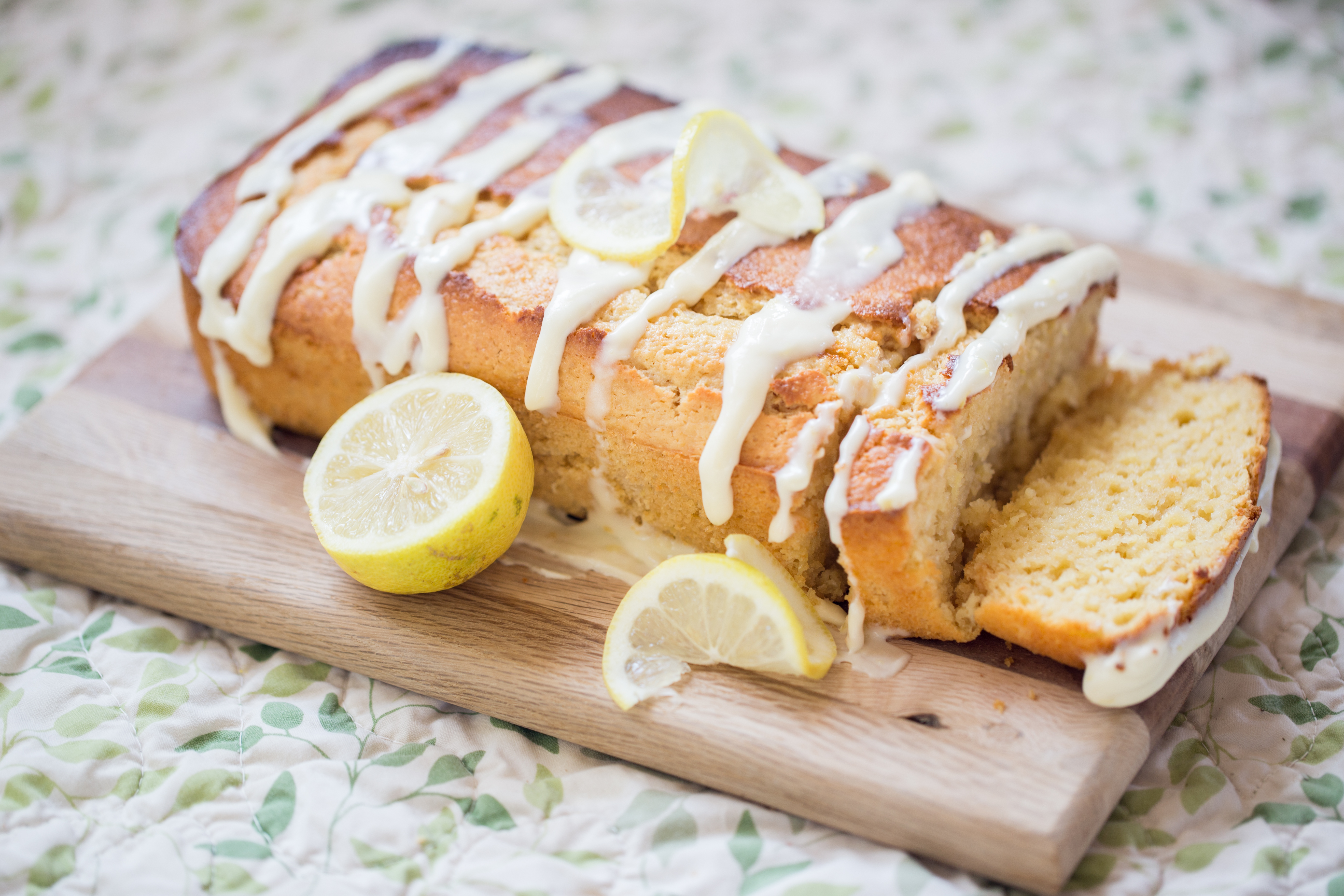 Bright and Light - Lemon Bread with Cream Cheese Frosting - Azure Standard