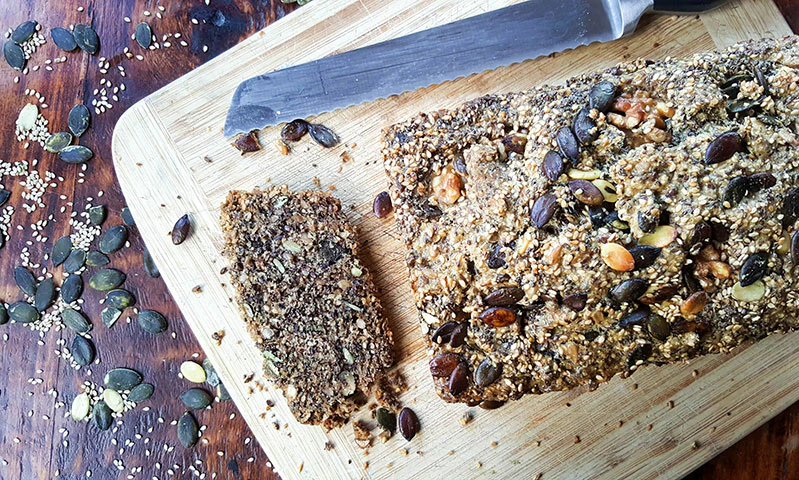Paleo Scandinavian Nut and Seed Loaf Recipe - Azure Standard