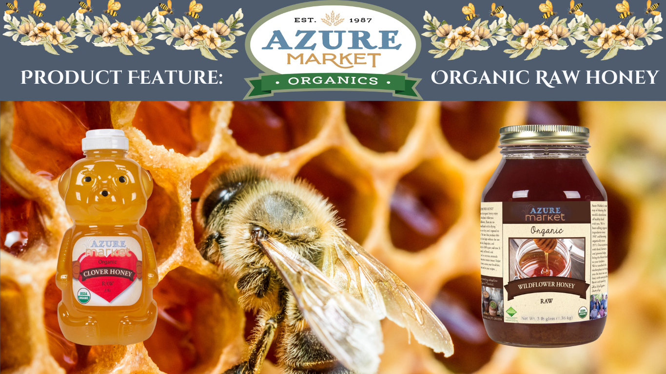 Azure Market Organics Raw Honey - Azure Standard