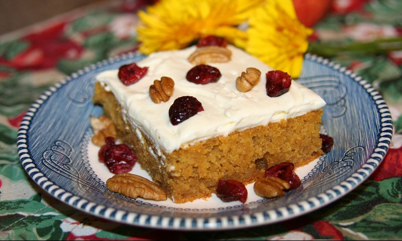 RECIPE: Pumpkin Cake with Cream Cheese Frosting - Azure Standard