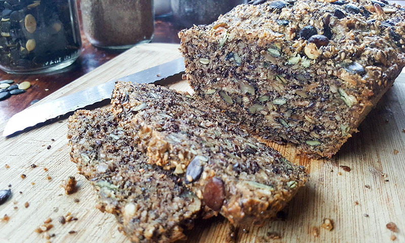 Paleo Scandinavian Nut and Seed Loaf Recipe - Azure Standard